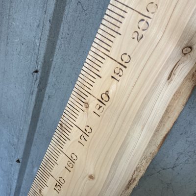 Ambacht Houten Meetlat C • LiefsLabel