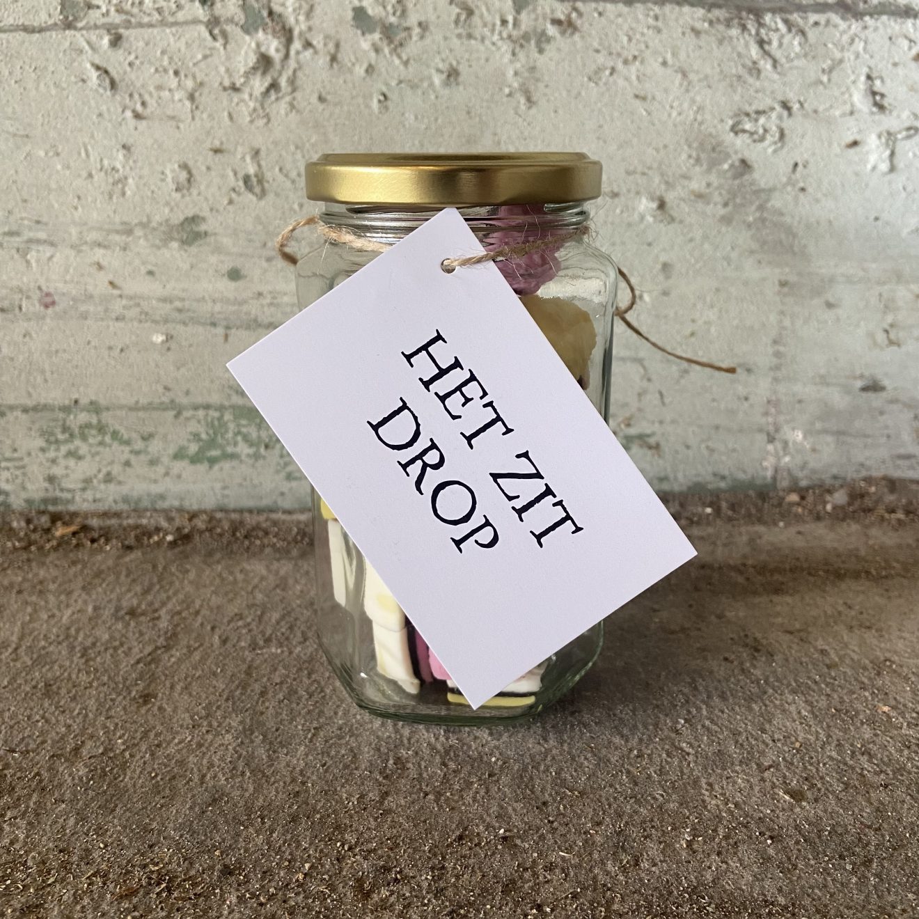 Gelukspotje HET ZIT DROP - LiefsLabel